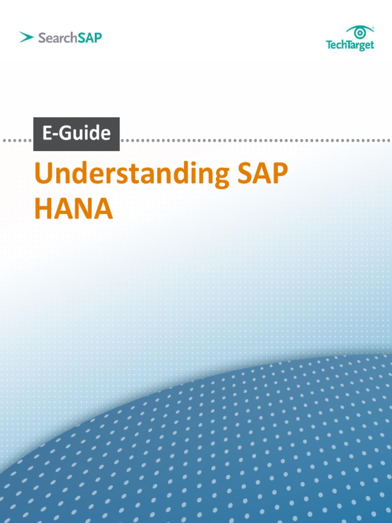 Sap Hana Crash Course | PDF | Sap Se | Business Intelligence