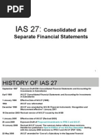 Indian Accounting Standard (Ind AS) 27 Consolidated and Separate ...