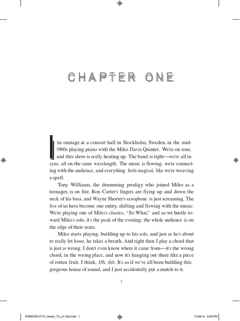 Possibilities by Herbie Hancock | PDF | Jazz Music | Entertainment ...