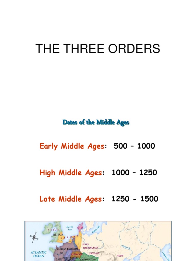 The Three Orders | PDF | Feudalism | Serfdom