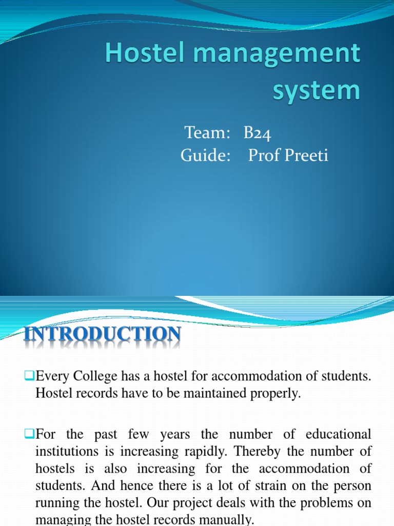 Hostel Management Srs Phase | PDF | Login | Password