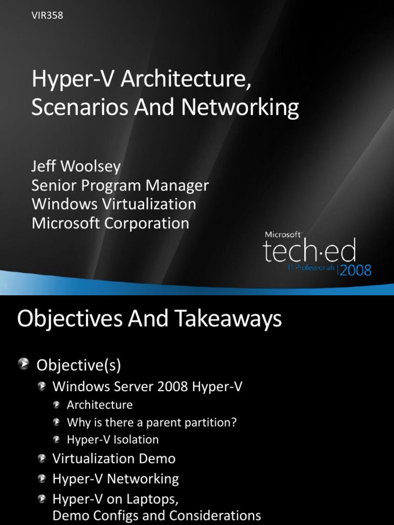 Hyper V | PDF | Hyper V | Virtual Machine