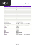 500 Palavras Mais Usadas - Francês | PDF