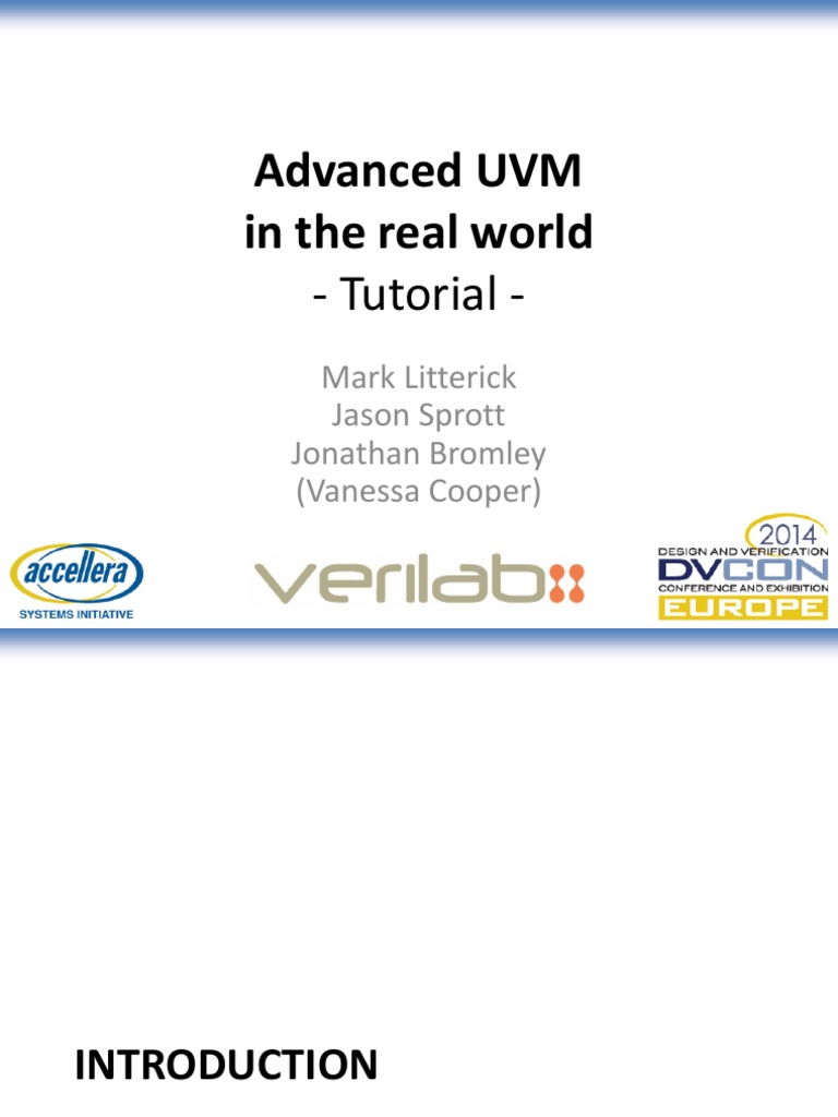 Verilab Dvcon Tutorial A | PDF | Inheritance (Object Oriented Programming) | Method (Computer ...