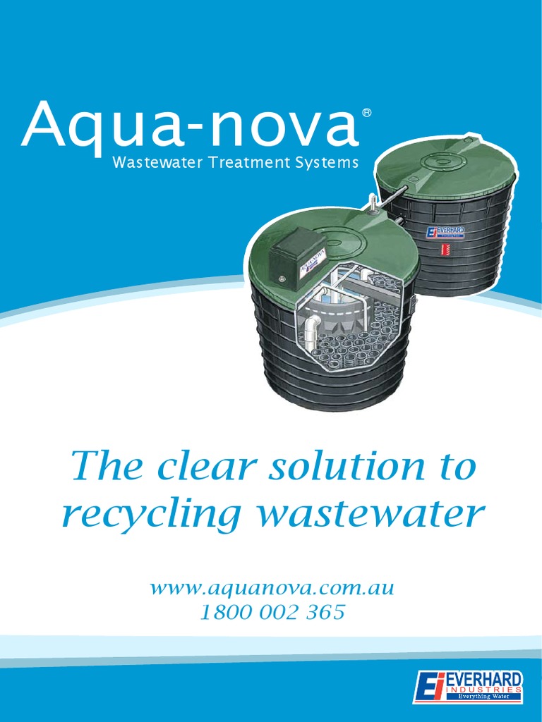 10 - 0201 Aqua-Nova Lo - Res PDF | PDF | Sewage Treatment ...