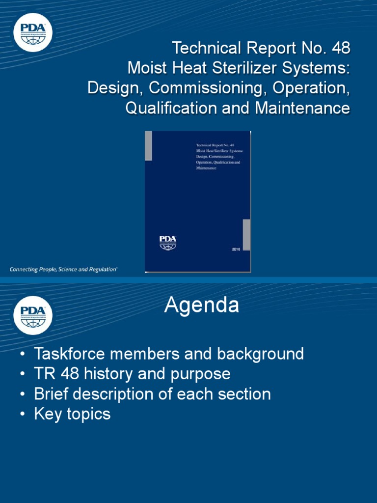 Pda Technical Report 48 Moist Heat Sterilizer Systems | PDF ...