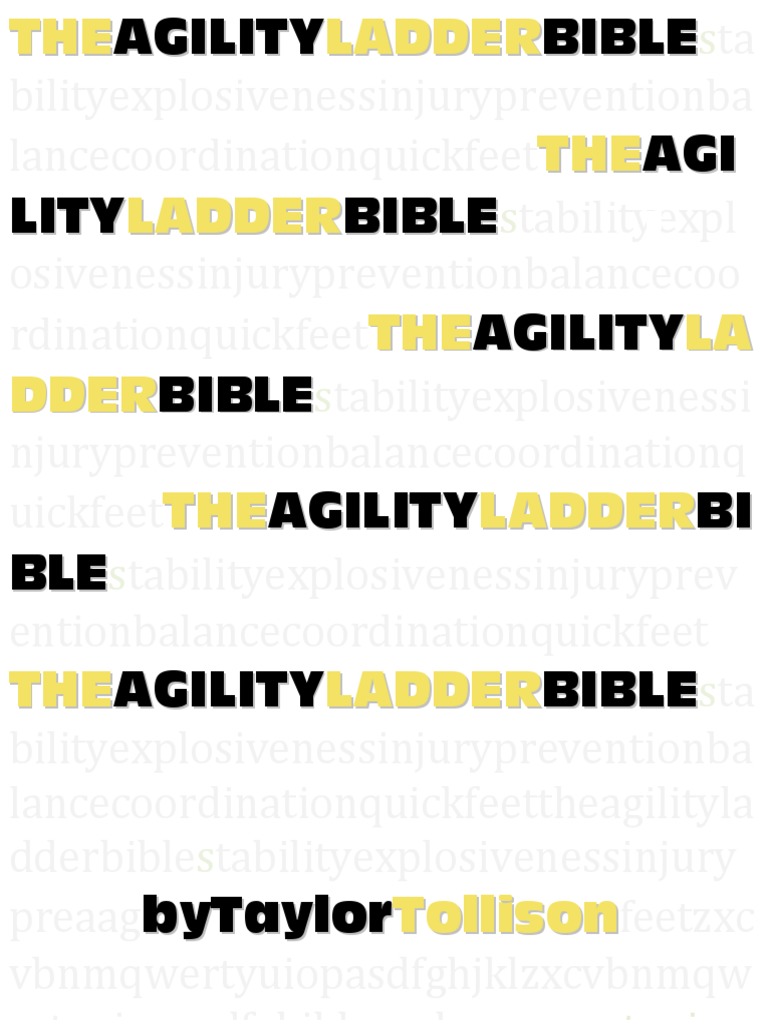 Speed Ladder Drills | PDF