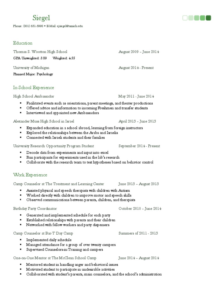 Updated Resume | PDF