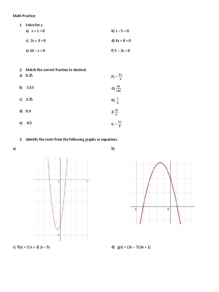Standard/Vertex Form Assignment | Vertex (Graph Theory) | Maxima And Minima