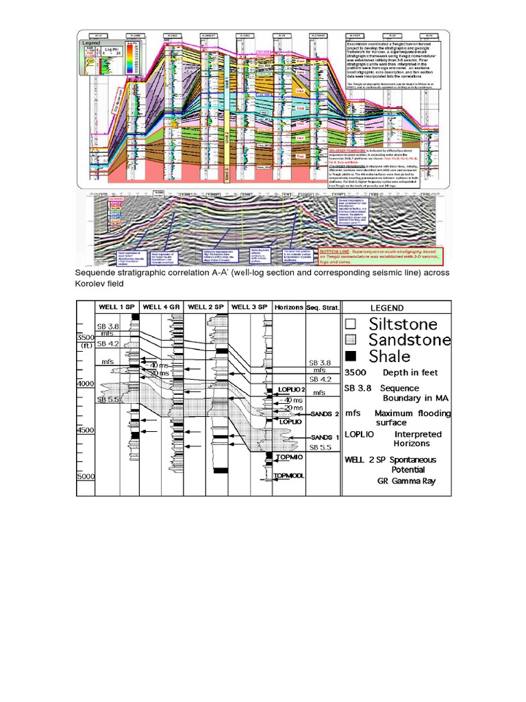 Well Logs For Stratigraphic | PDF | Stratigraphy | Sedimentary Rock