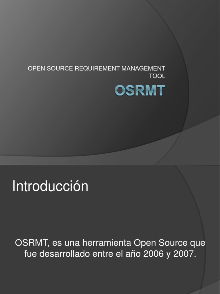 OSRMT | PDF | Java (lenguaje de programación) | Software