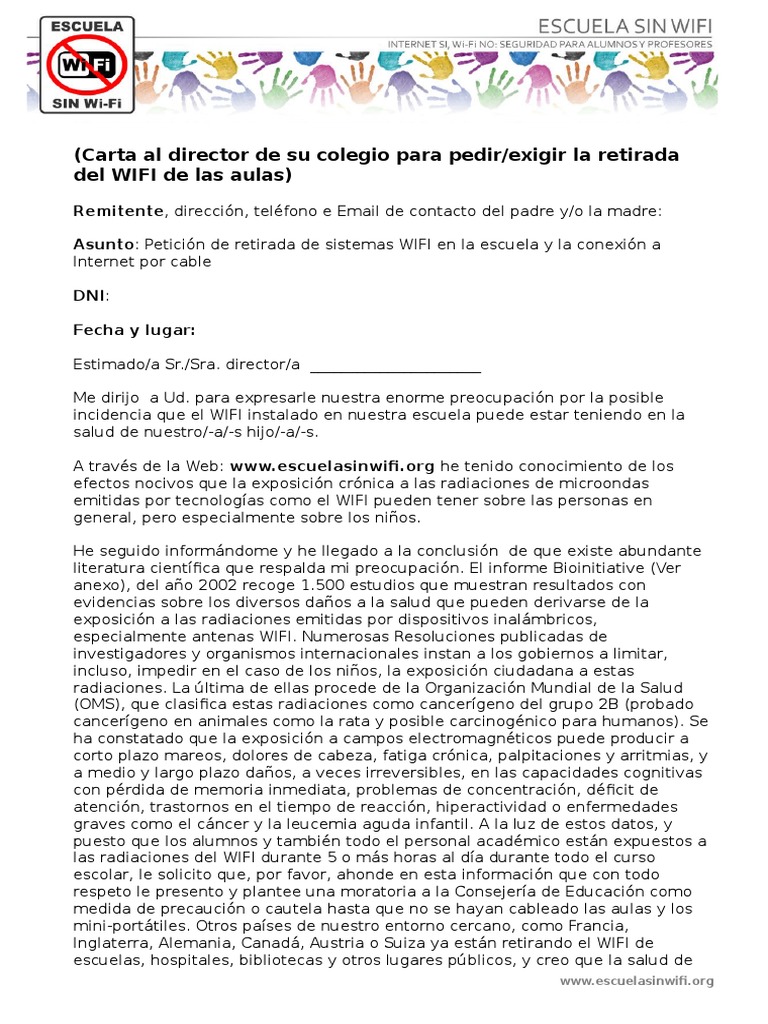 Carta Director Colegio | PDF