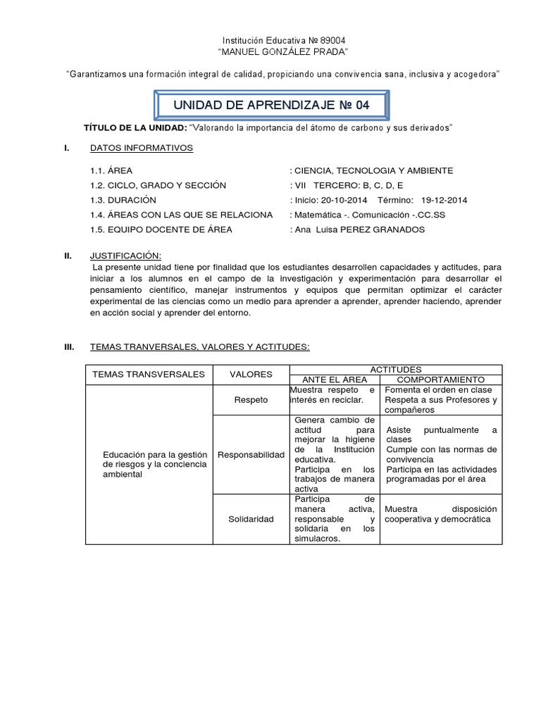 Unidad III BIMESTRE Tercero 2013 | PDF | Compuestos orgánicos | Cetona