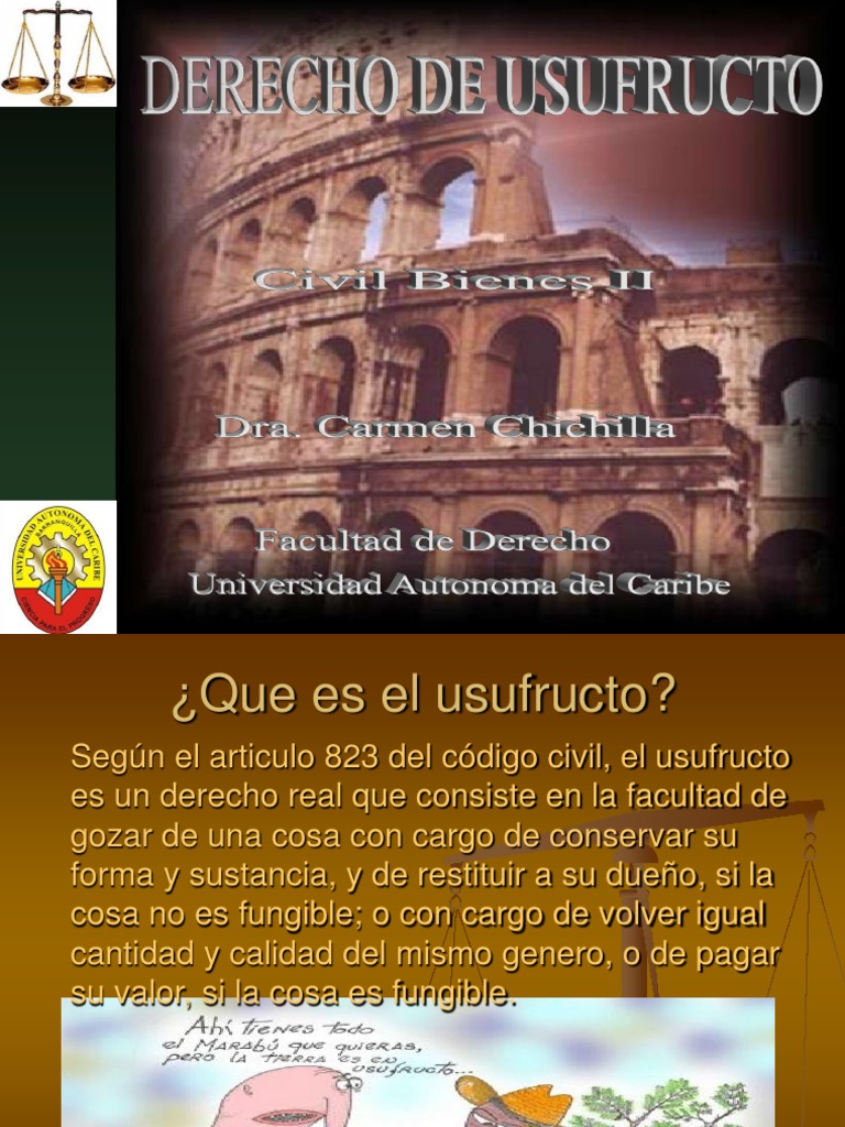 usufructo.ppt | Propiedad | Información del gobierno