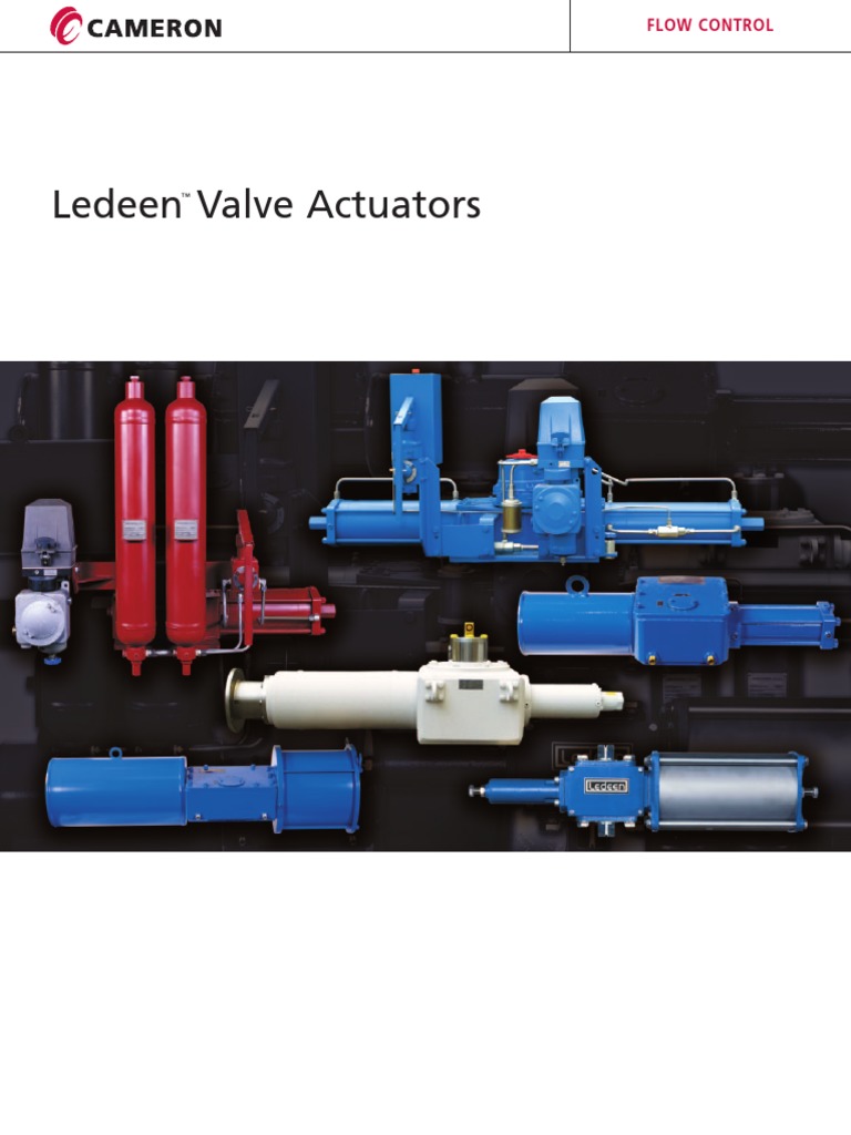 LEDEEN Actuators | PDF | Actuator | Valve