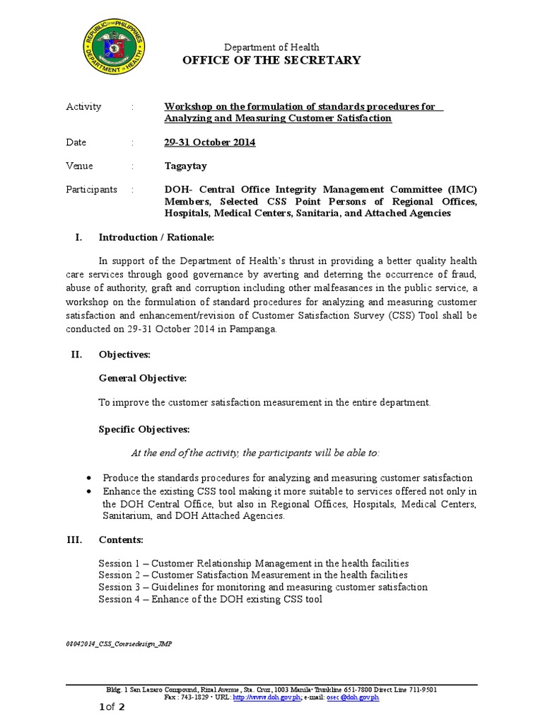 Course Design For CSS Workshop... 2 | PDF | Government | Economies