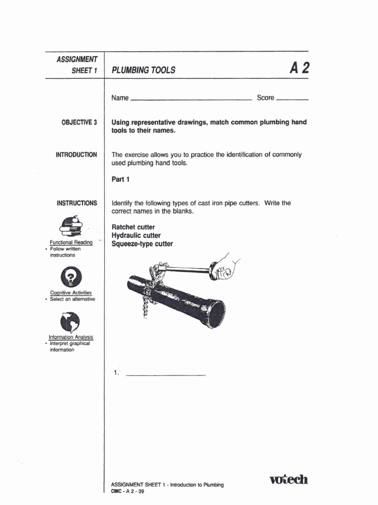 Plumbing Tools | PDF | Plumbing | Tools