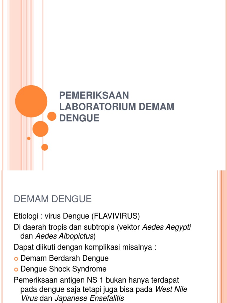 Pemeriksaan Laboratorium Demam Dengue | PDF