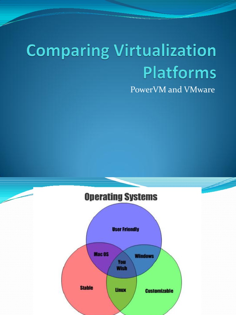 Comparing Virtualization Platforms - PowerVM and VMWare | PDF ...