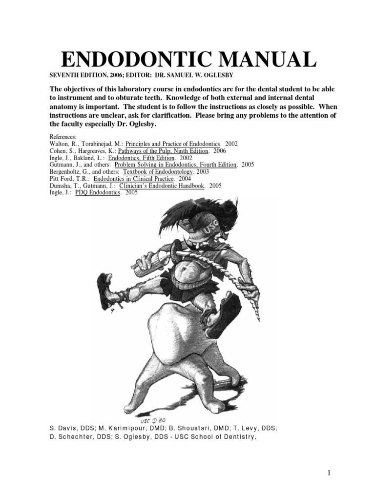 Endo Manual PDF | PDF