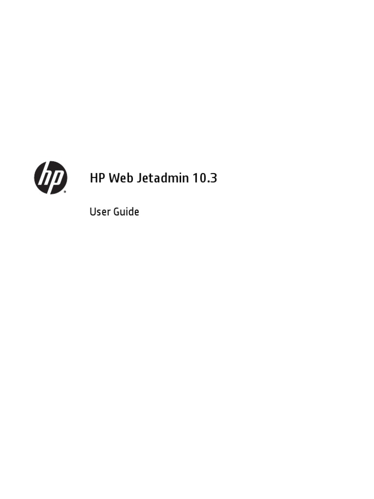 HP Web Jetadmin PDF | PDF | Transport Layer Security | World Wide Web