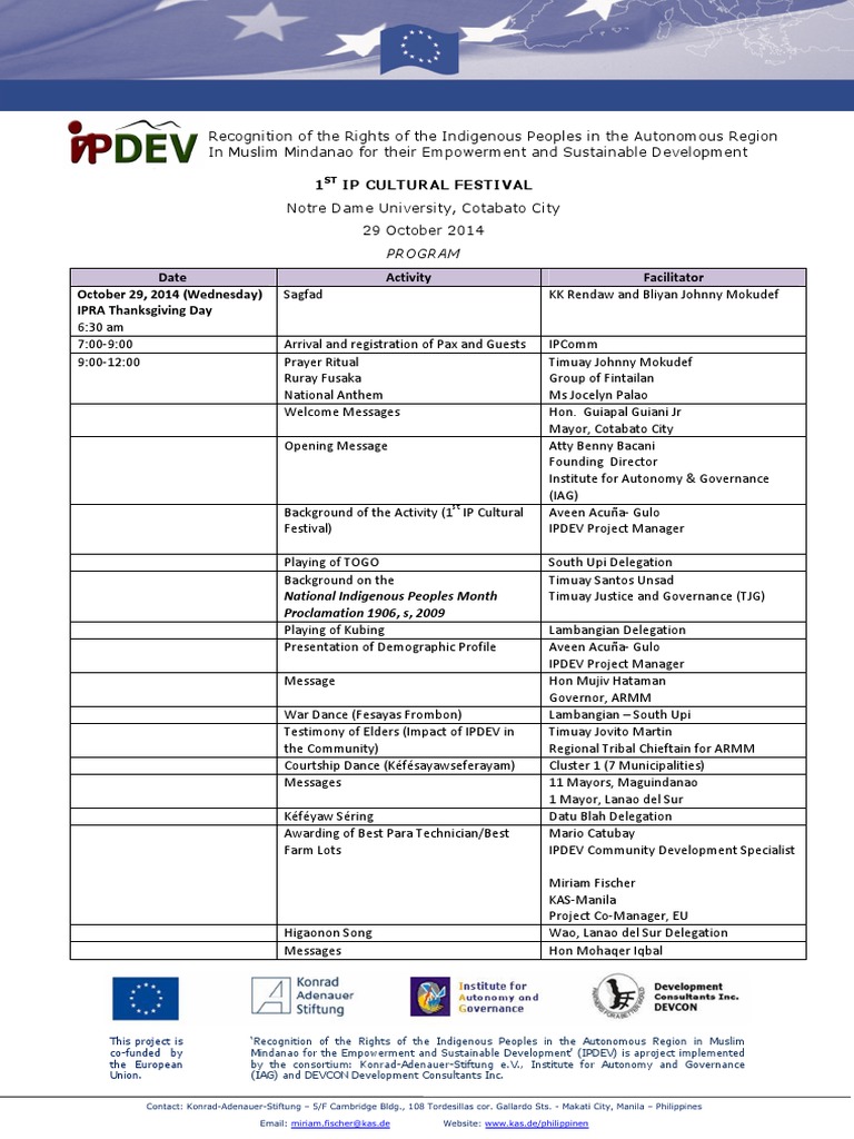 Program Flow (Detailed) | PDF | Philippines