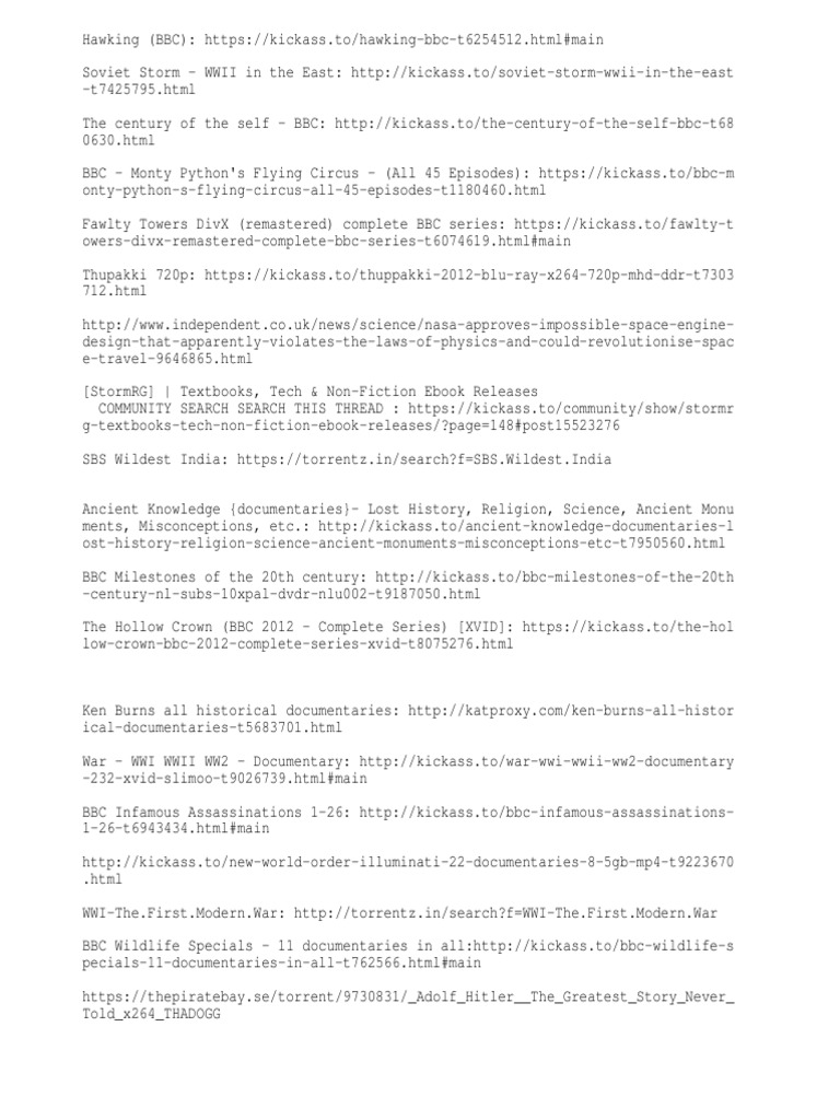 Torrents | PDF | Economies