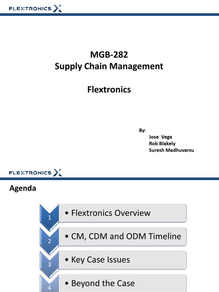 Flextronics Case Analysis | PDF | Desktop Computer | Motorola