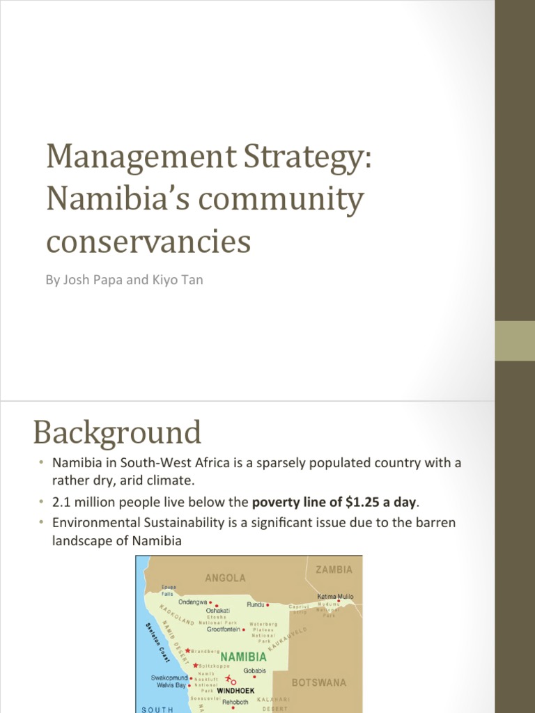 Namibia Communal Conservancies | PDF | Conservation | Economies