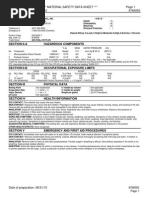 NALCO 2548: Material Safety Data Sheet | PDF