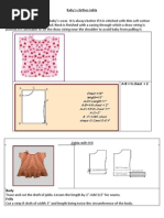 Standard Blouse Measurement Chart | PDF | Blouse | Fashion