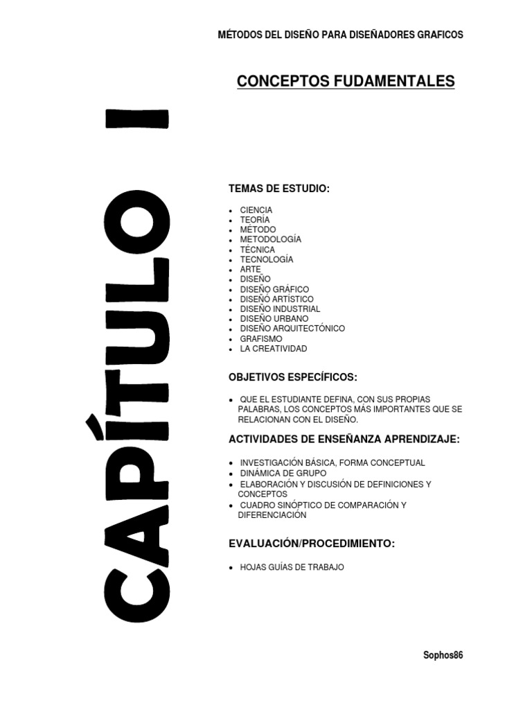 (Capitulo 1) Metodología Del Diseño para Diseñadores Gráficos | PDF ...