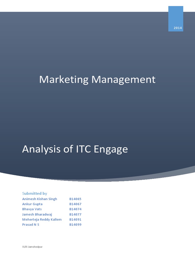 Deodorant Industry Analysis ITC Engage | PDF | Brand | Retail