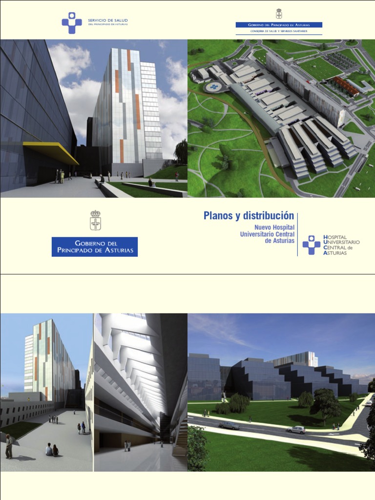 Plano del Hospital Universitario Central de Asturias | PDF