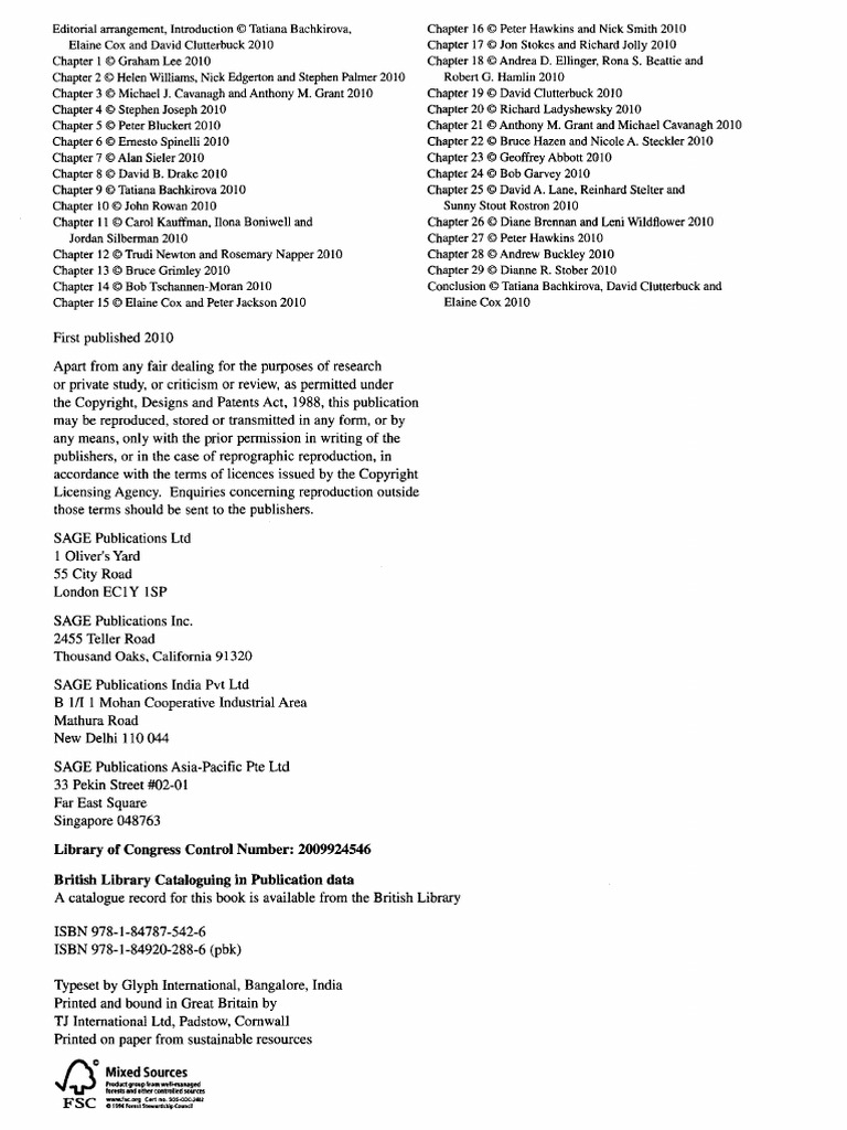 The Complete Handbook Of Coaching4 Pdf Information Economics