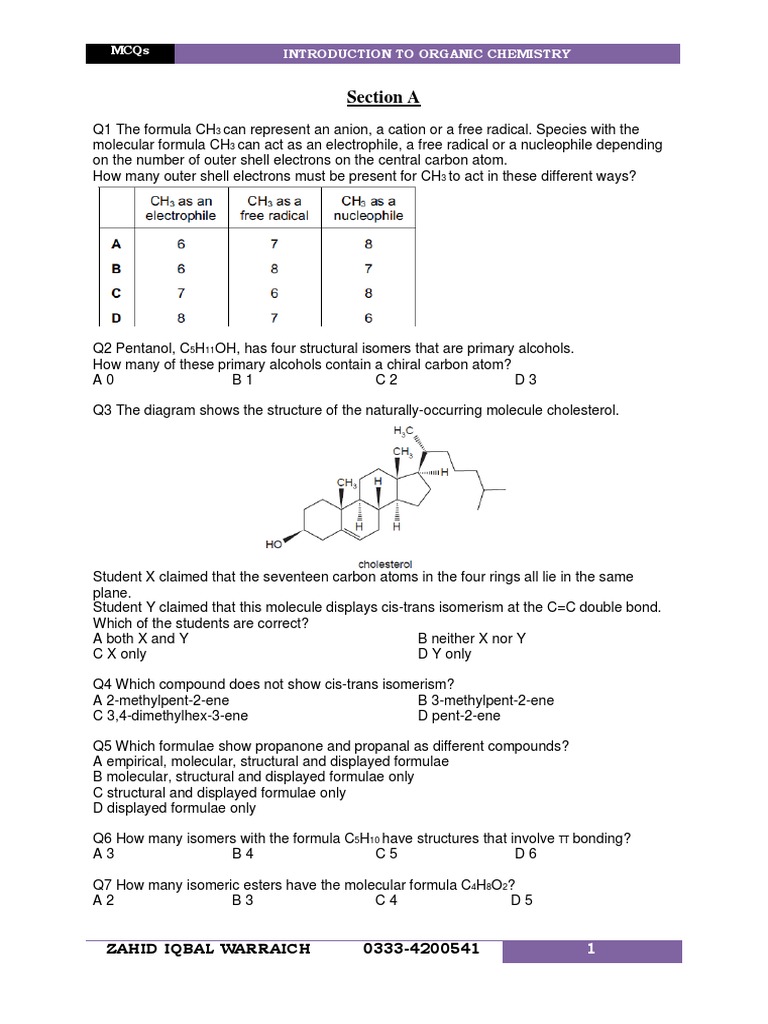 Intro To Organic Chemistry | Download Free PDF | Isomer | Molecules