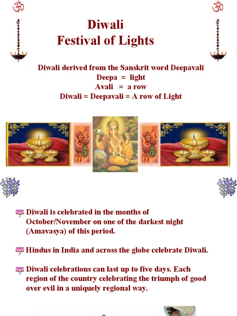 Significance and Meaning of Diwali | PDF | Indian Religions | Hindu ...