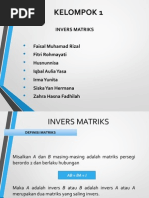Determinan Matriks 3x3 Metode Sarrus Dan Minor-Kofaktor | PDF