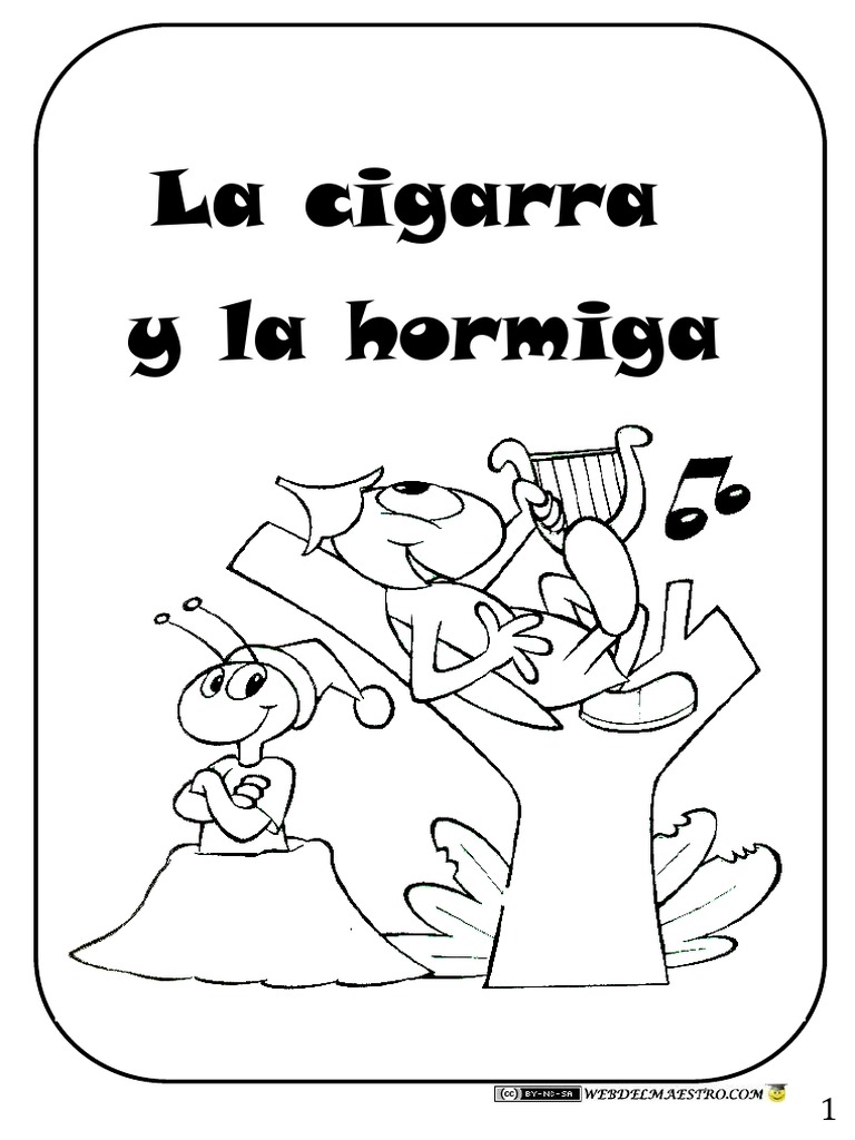Fabula La-Cigarra-Y-La-Hormiga PDF | PDF | Hormiga | Ocio