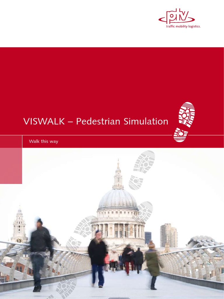 PTV-Vision VISWALK | PDF | Simulation | Transport