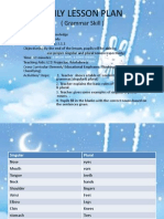 Lesson Plan Grade 1 Unit 1 - My Body | PDF | Lesson Plan | Cognitive ...