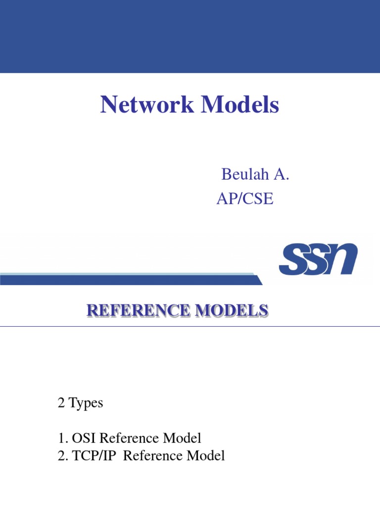 An Introduction to the OSI and TCP/IP Models: A Layered Approach to Computer Networking | PDF ...