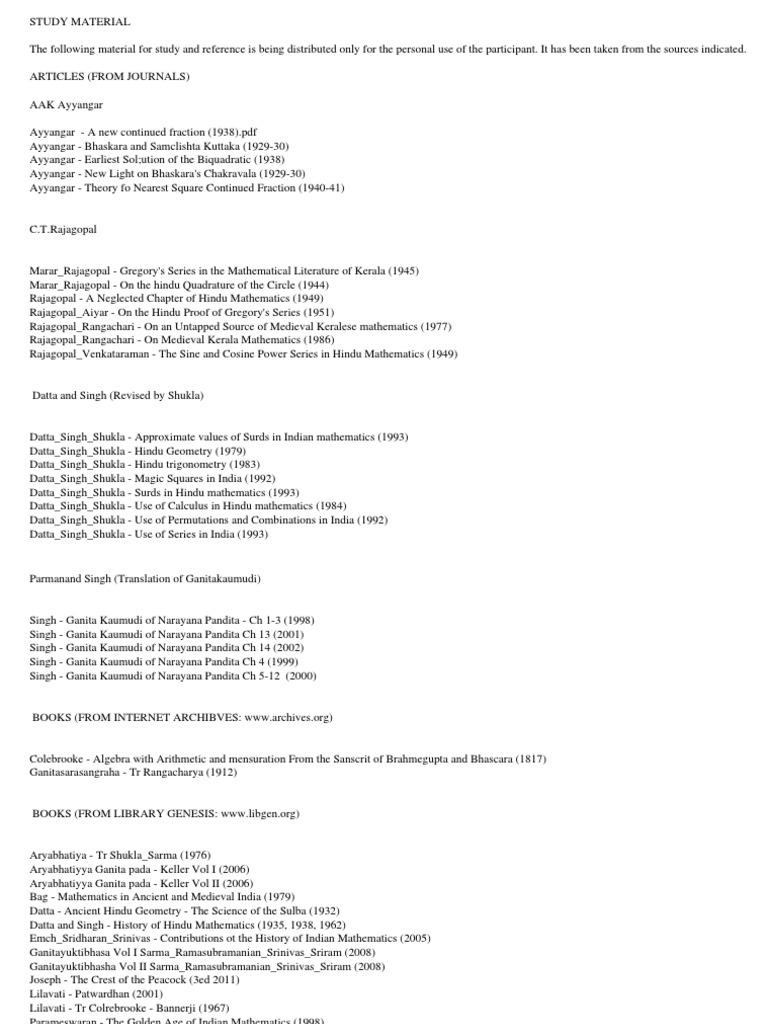 Study Material | PDF | Teaching Mathematics | Science