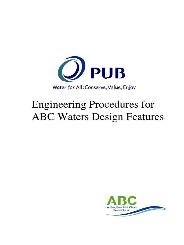Engineering Procedures For ABC Waters Design Features | PDF ...