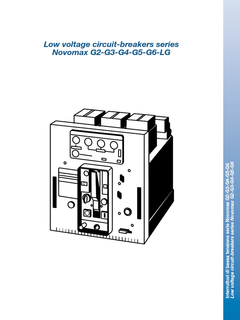Low Voltage Circuit-Breakers Series Novomax G2-G3-G4-G5-G6-LG | PDF ...