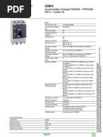Product Datasheet: Circuit Breaker Compact NS630H - STR23SE - 630 A - 4 Poles 4d | PDF ...