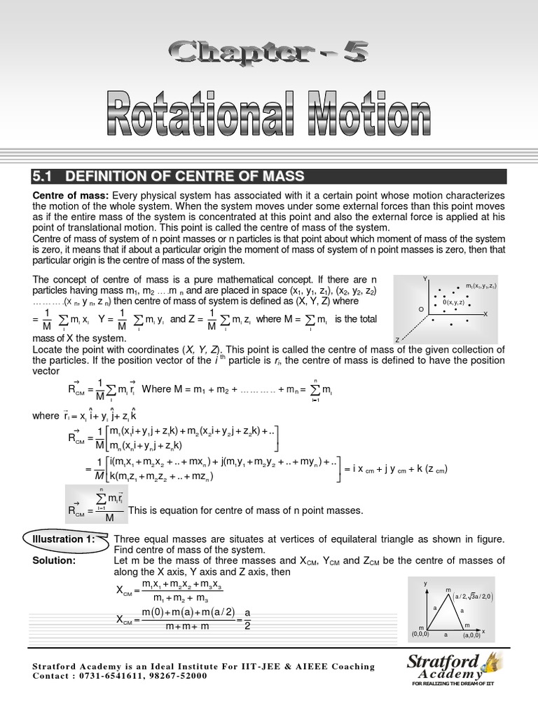 Rotational Mechanics | PDF | Collision | Rotation Around A Fixed Axis