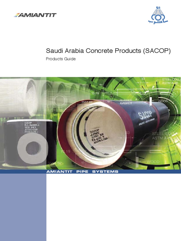 SACOP | PDF | Pipe (Fluid Conveyance) | Sanitary Sewer