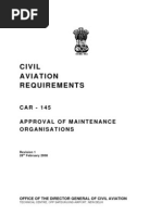 Civil Aircraft Maintenance Organization Certification (CCAR-145) | PDF ...