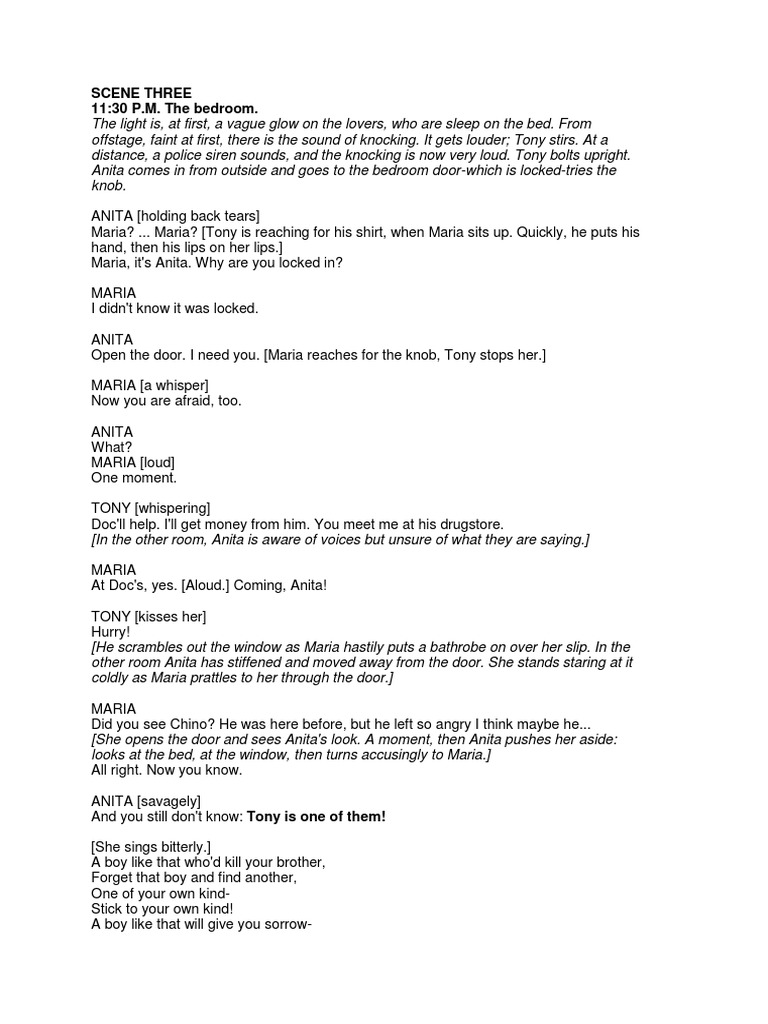 West Side Story | PDF | Leisure